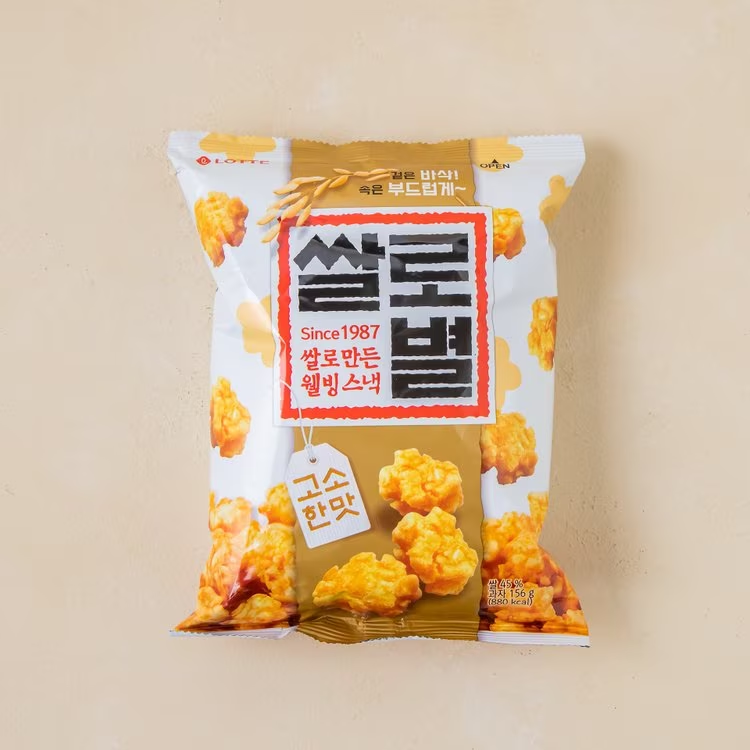 [롯데]쌀로별 오리지널 156g — kbobsang