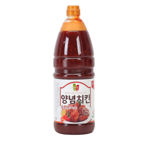 청우) 양념 치킨 소스 (순한맛) 2.1kg — kbobsang
