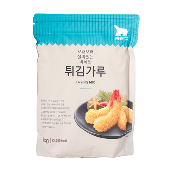 대한제분 곰표 튀김가루 1kg — kbobsang