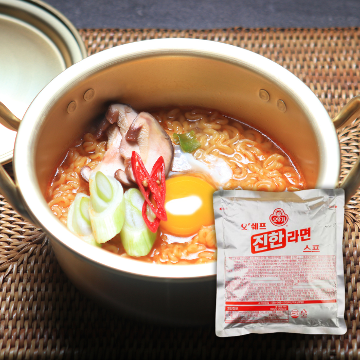 오뚜기 오쉐프 진한라면 스프 285gx3개 — kbobsang